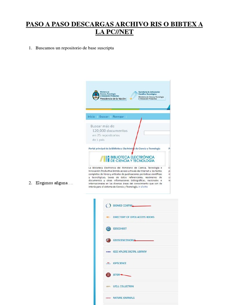 Como Descargar Archivos Ris A La PC | PDF