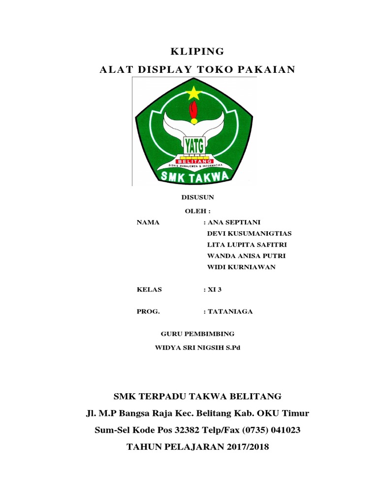 (Makalah) Alat Display Lengkap | PDF