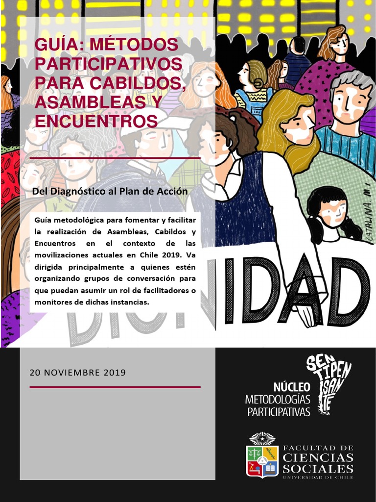 GUÍA MÉTODOS PARTICIPATIVOS PARA CABILDOS, ASAMBLEAS Y ENCUENTROS - Núcleo Sentipensante PDF ...