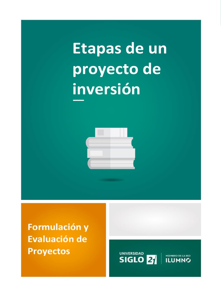 09 Etapas de Un Proyecto de Inversión PDF | PDF | Impuestos | Mercado ...