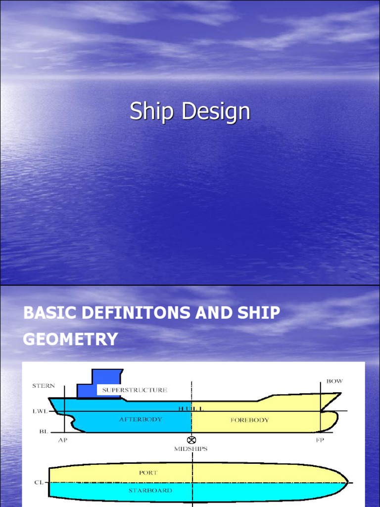 Ship Geometry PDF | PDF | Tonnage | Ships