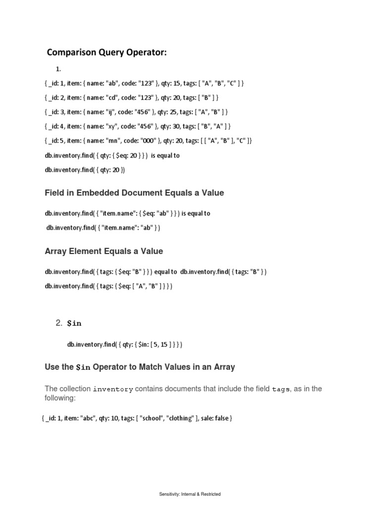 Query Projection Operator | PDF | Regular Expression | Computer Programming