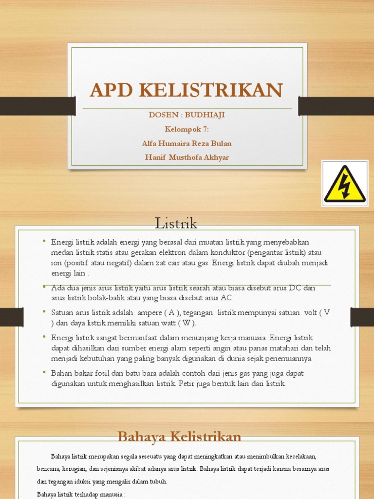 APD untuk Keselamatan Listrik | PDF