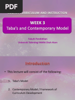 Hilda Taba's Inductive Curriculum Model | PDF | Curriculum | Evaluation