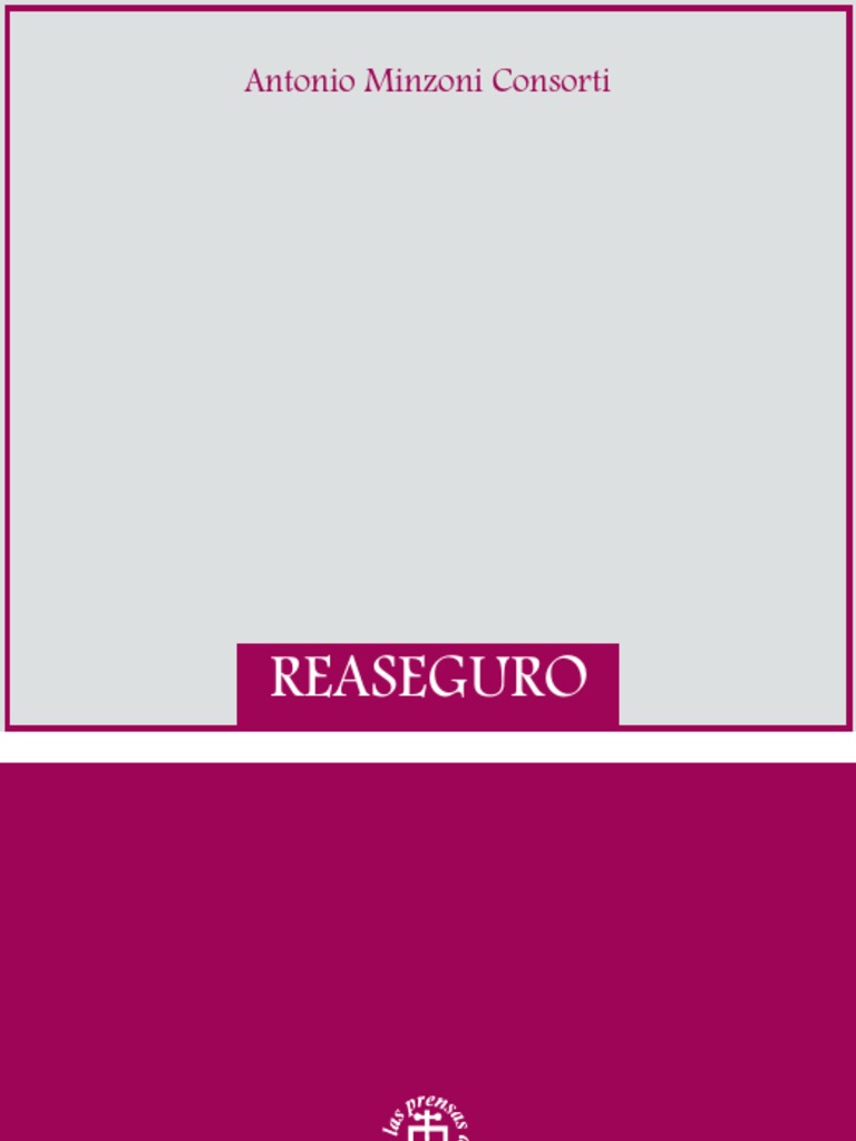 Libro de Reaseguros PDF | PDF | Reaseguro | Actuario