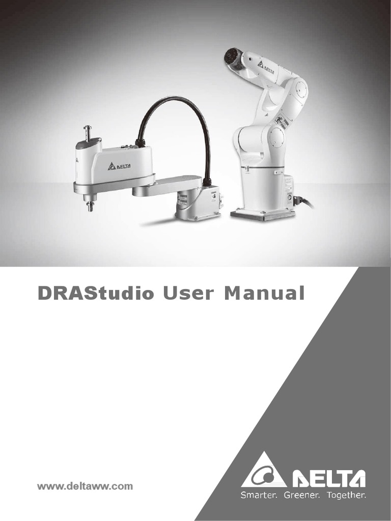 DELTA IA-Robot DRAStudio UM EN 20190723 PDF | PDF