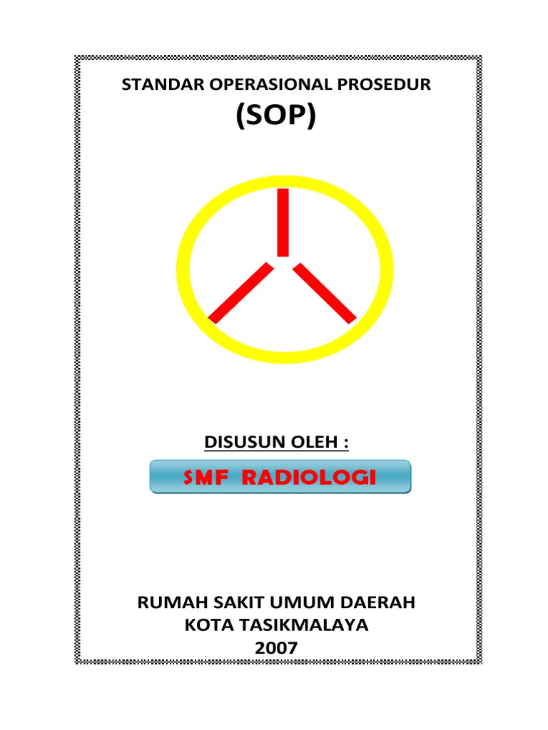 Sop Radiologi | PDF