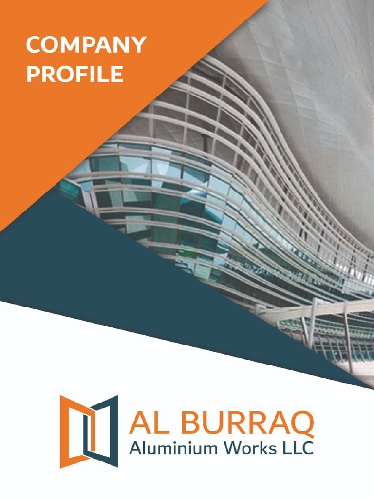 Al Burraq Aluminium LLC, A UAE Based Aluminium-Glass Company | PDF | Door | Window