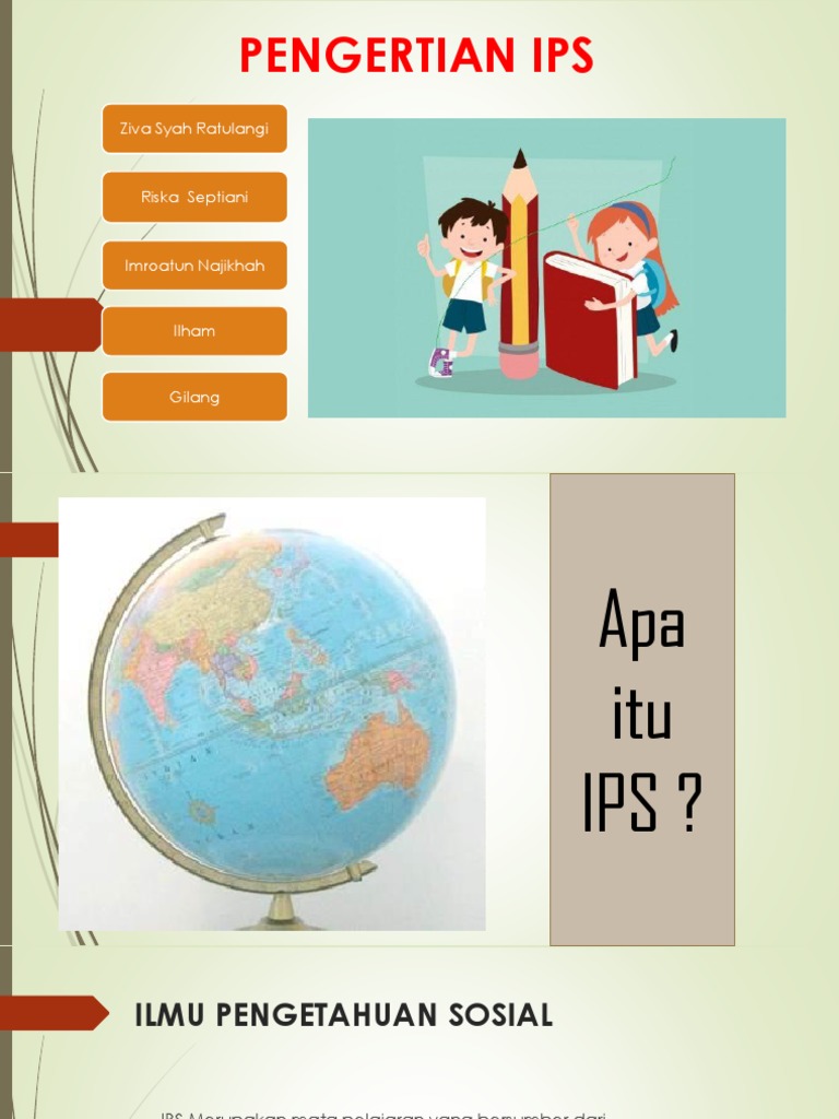 Pengertian Ips | PDF | Sejarah