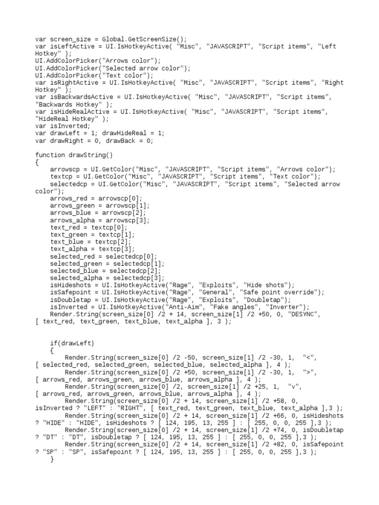 jAVA SCRIPT Lua For Indicator | Download Free PDF | Java Script ... jAVA SCRIPT Lua For Indicator | Download Free PDF | Java Script ...