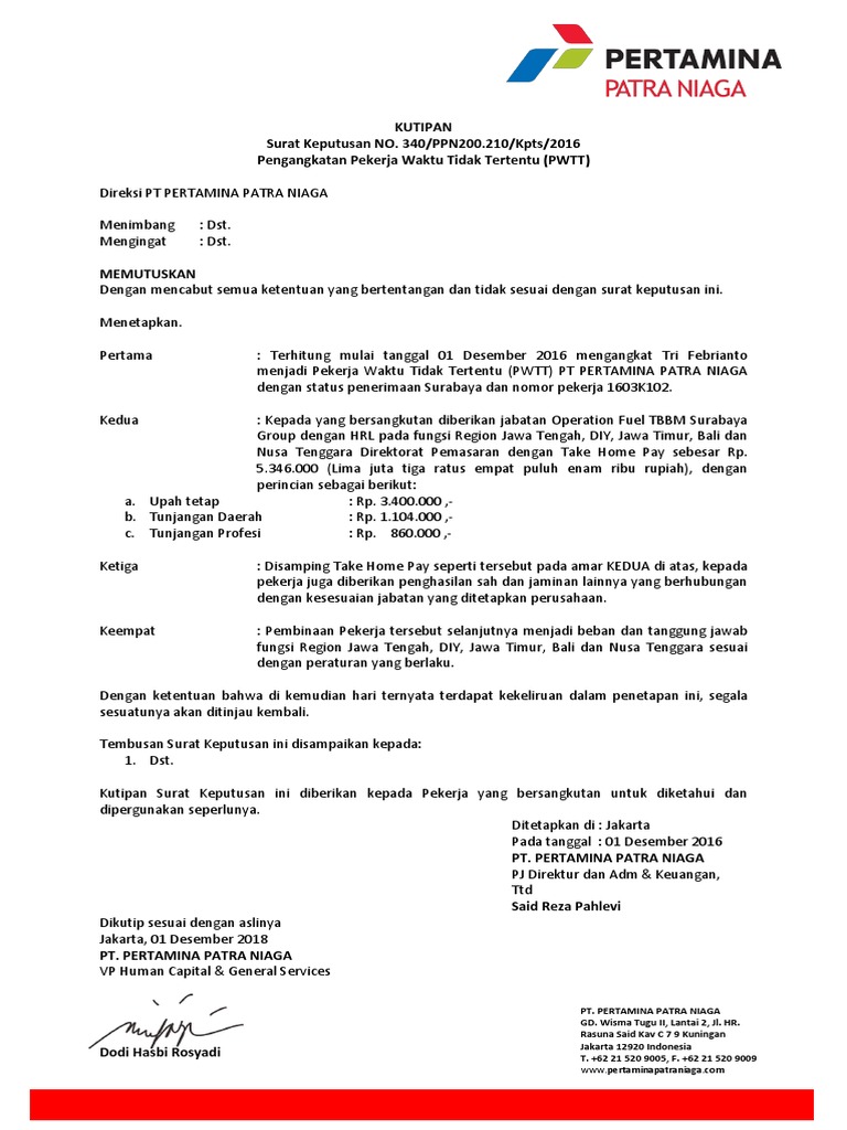 Pertamina Patra Niaga | PDF