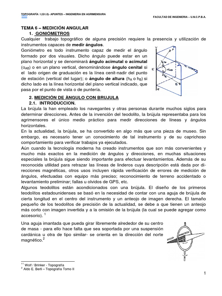 PDF | PDF | Azimut | Brújula