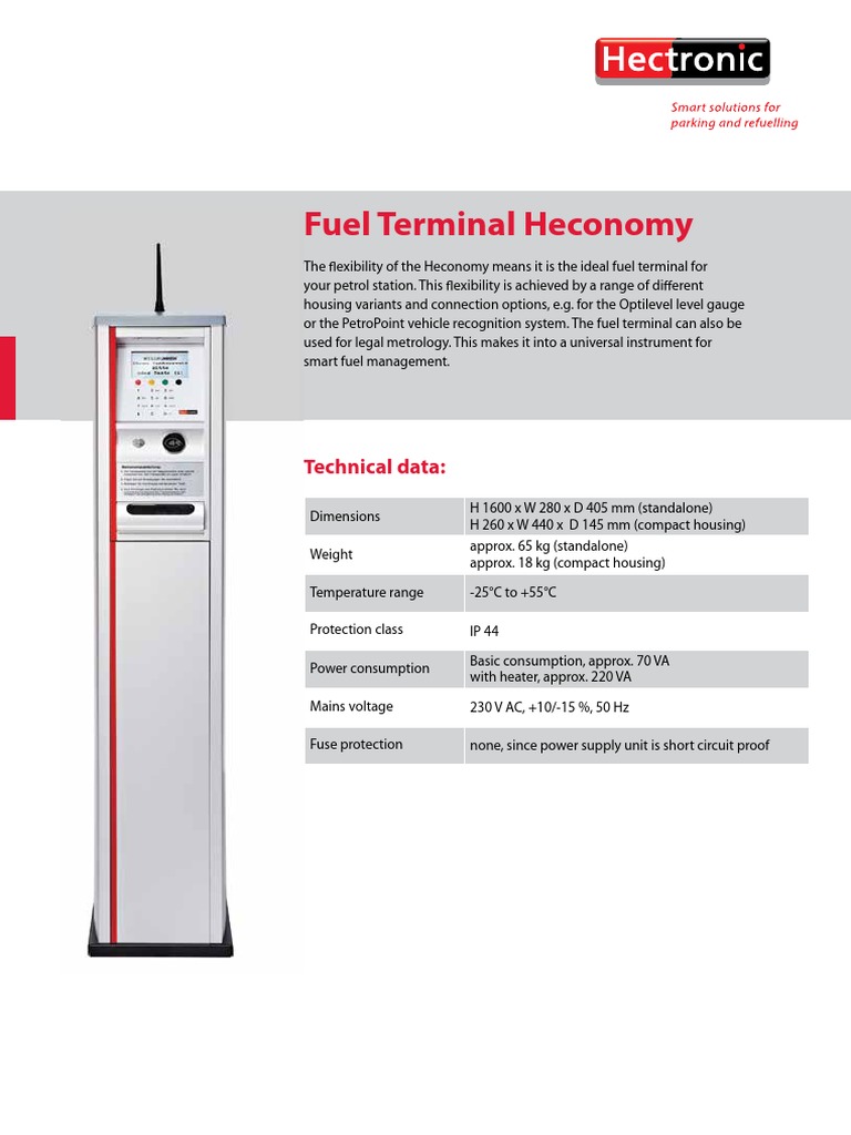 HECTRONIC Heconomy EN | PDF | Filling Station | Router (Computing)