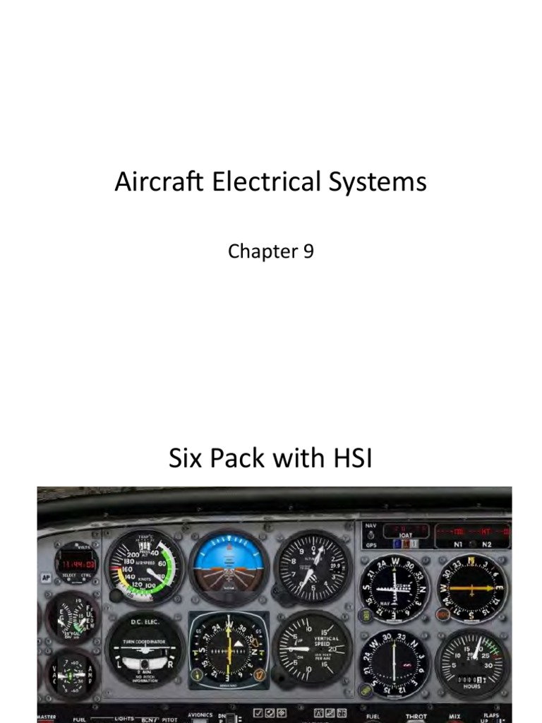 Aircraft Electrical Systems | PDF | Direct Current | Alternating Current