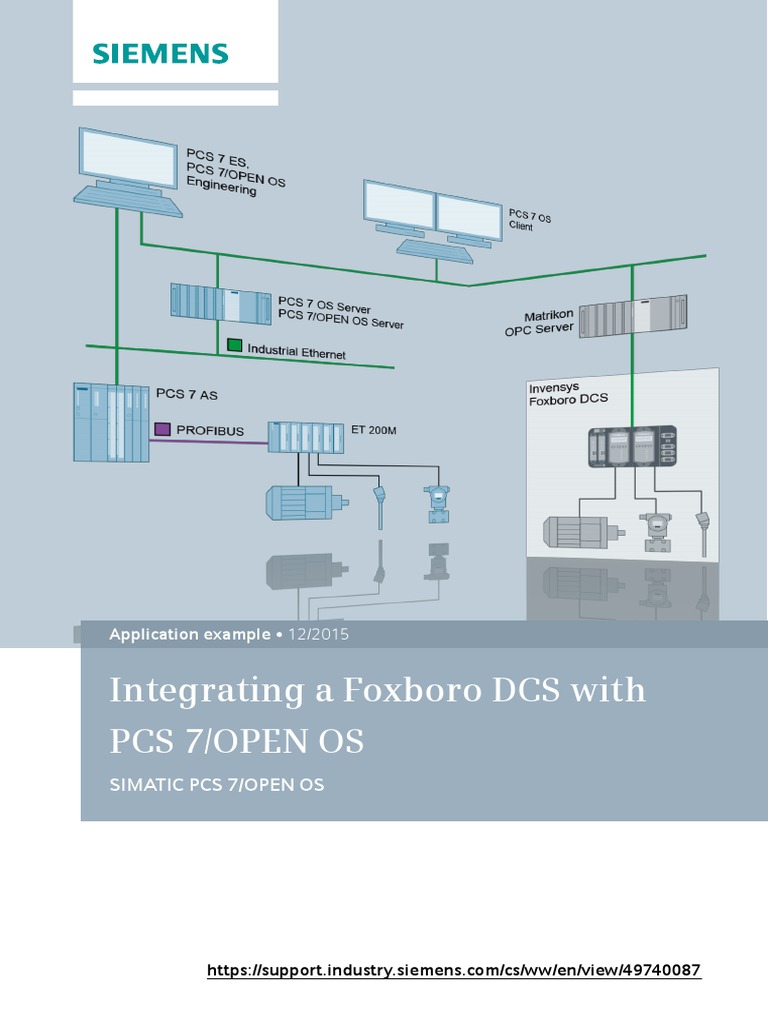 Integrating Foxboro DCS with PCS 7/OPEN OS | PDF | Operating System ...