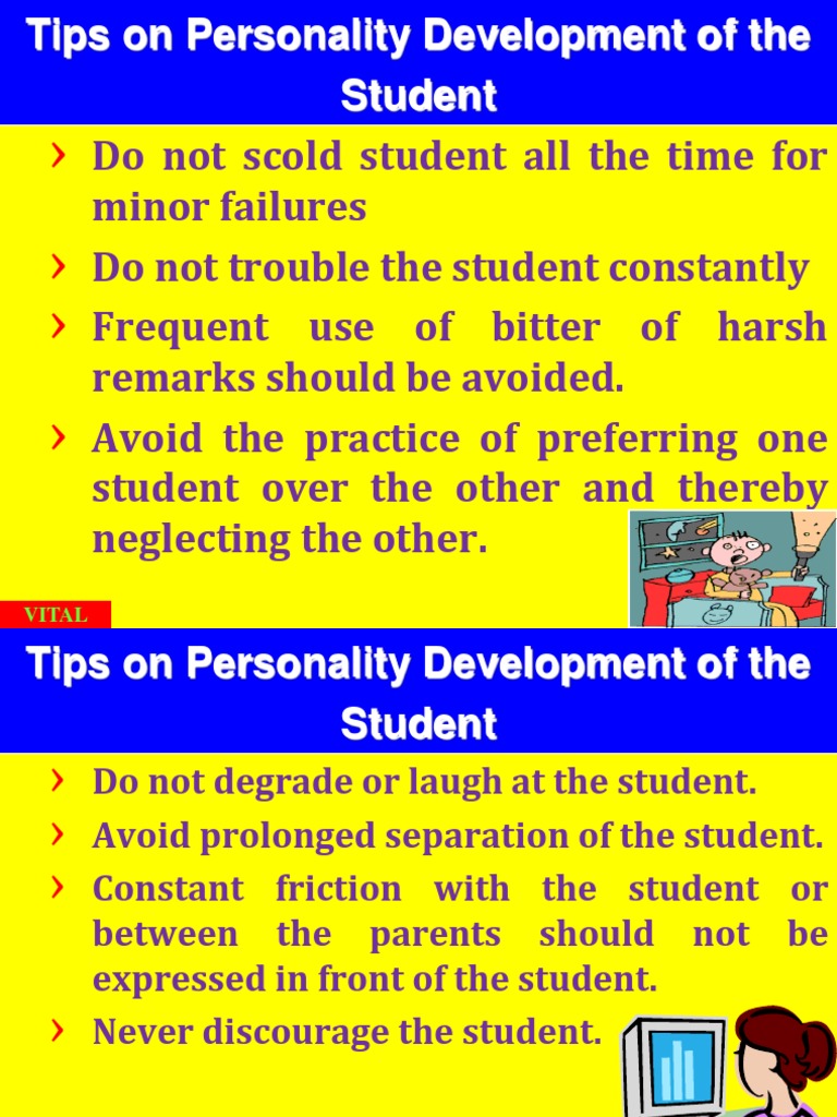 Personality Development of Students | PDF
