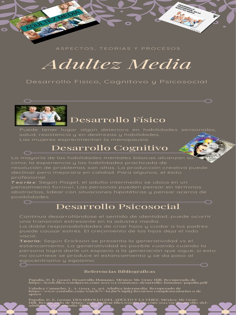 Adultez Media Infografia PDF | PDF