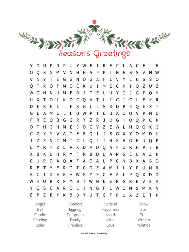 Seasons Greetings | PDF