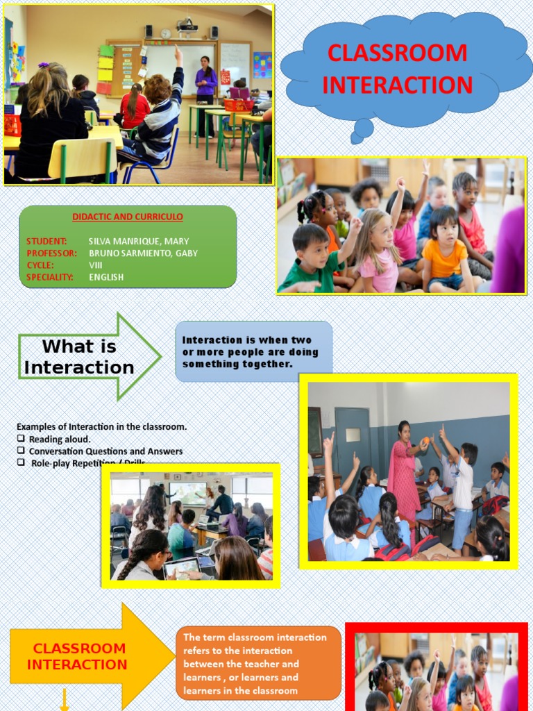 Classroom Interaction Pdf Classroom Learning