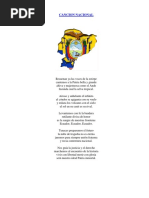 Himno A La Bandera - Himno Nacional Del Ecuador | PDF | Canciones ...