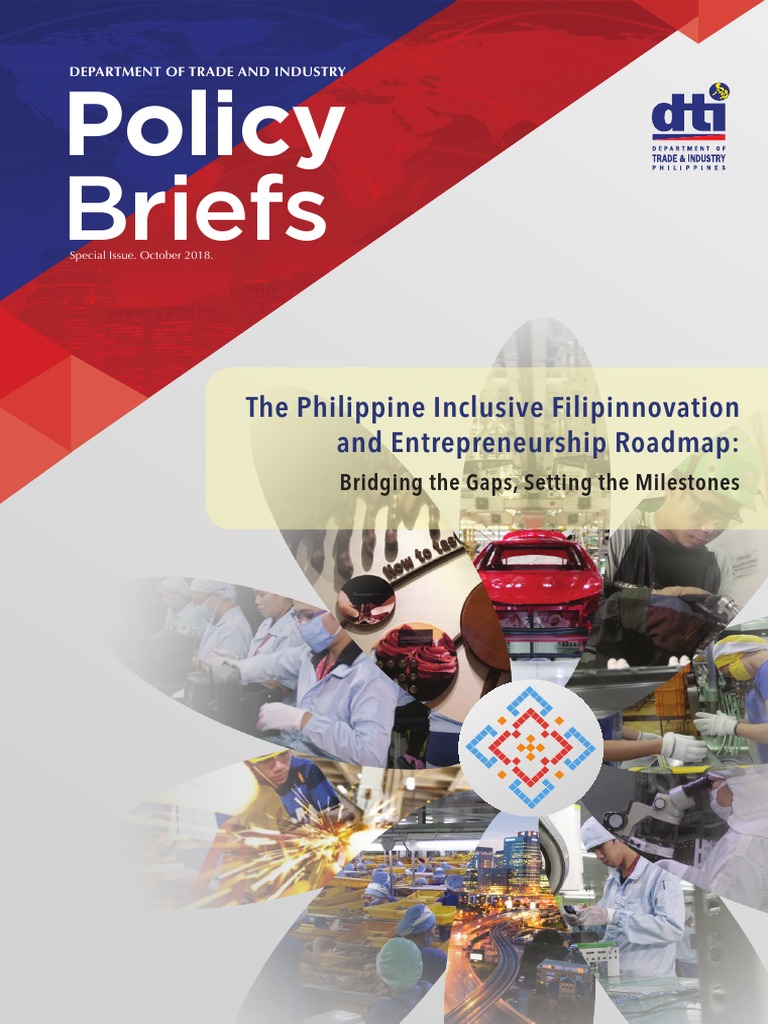 Inclusive Filipinnovation and Entrepreneurship Roadmap | PDF ...