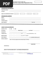 Philgeps Form Application | PDF | Copyright | Trademark