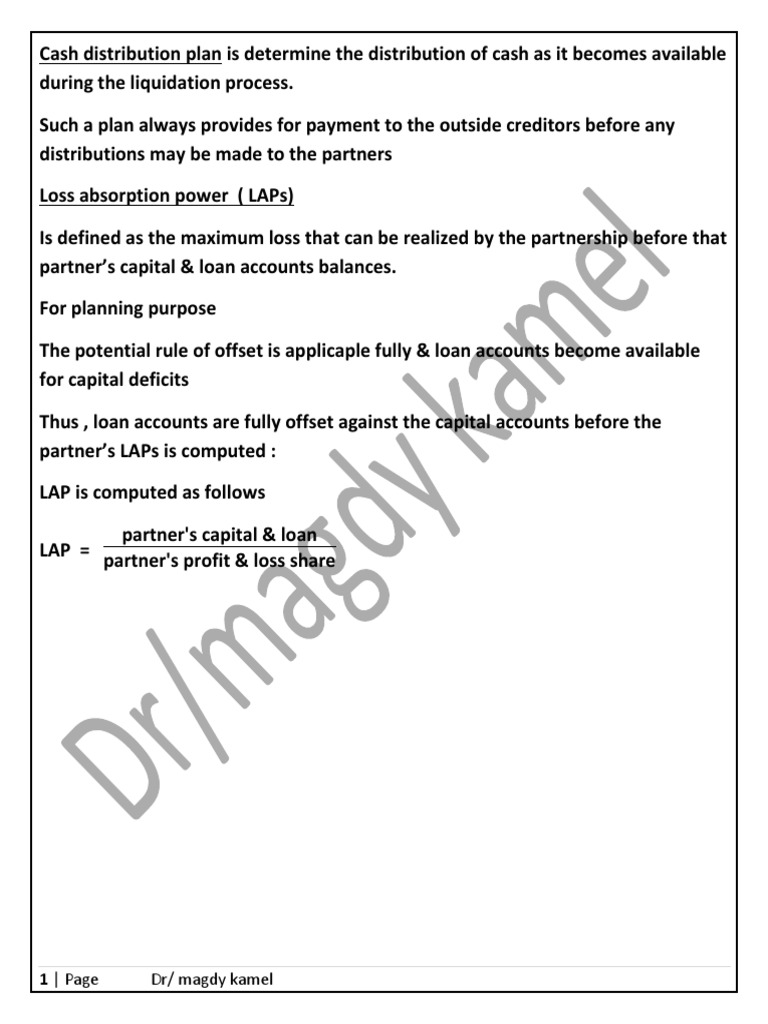 Cash Plan Distribution | PDF | Financial Economics | Corporations
