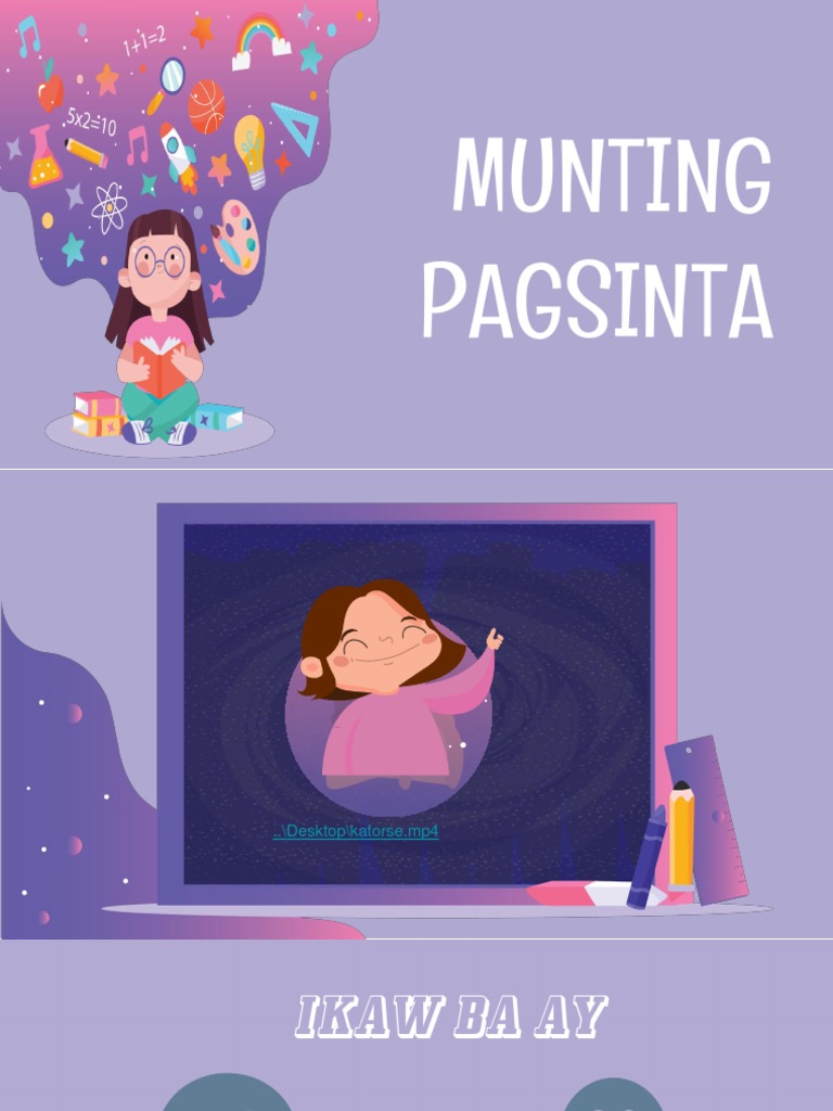 Munting Pagsinta | PDF
