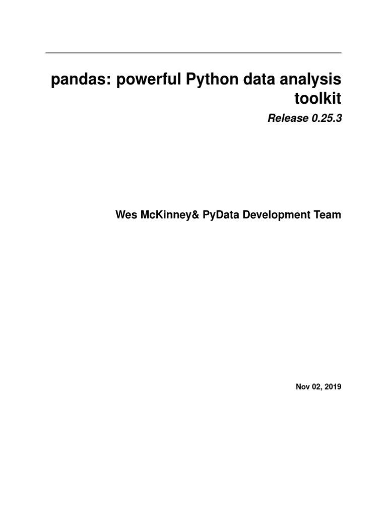 Pandas | PDF | Linux Distribution | Fedora (Operating System)