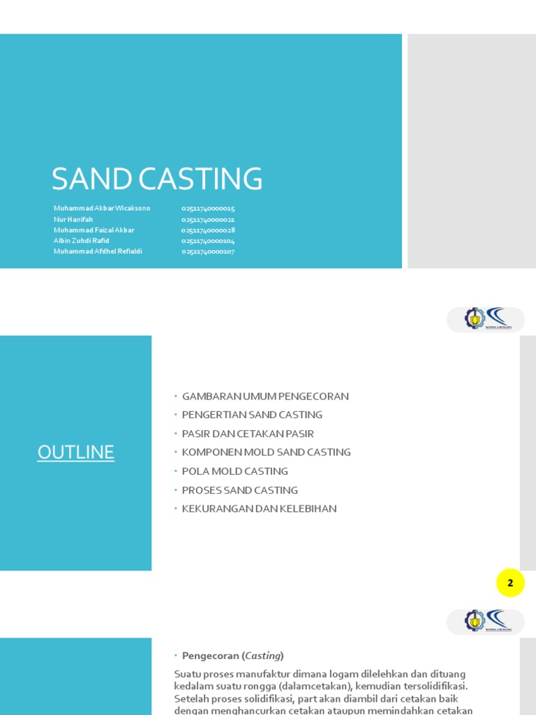 Sand Casting | PDF