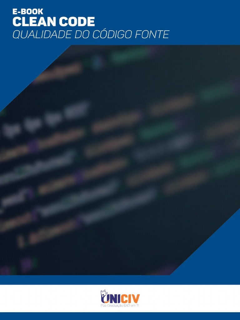 Ebook - Clean Code (Qualidade Do Código Fonte) PDF | PDF | Linguagem de ...