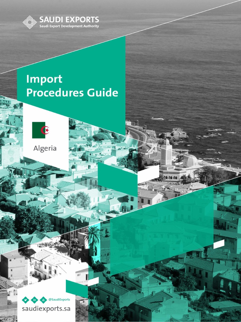 Saudi Export Authority - Algeria Import Process | PDF | Value Added Tax ...