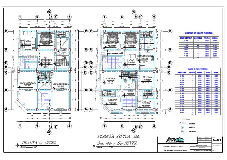 Planta A-1 Arquitectura | PDF