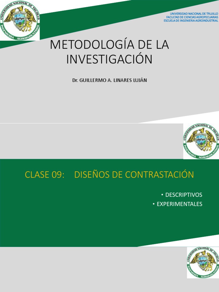 CLASE 9 Diseños de Contrastación PDF | Descargar gratis PDF | Muestreo ...