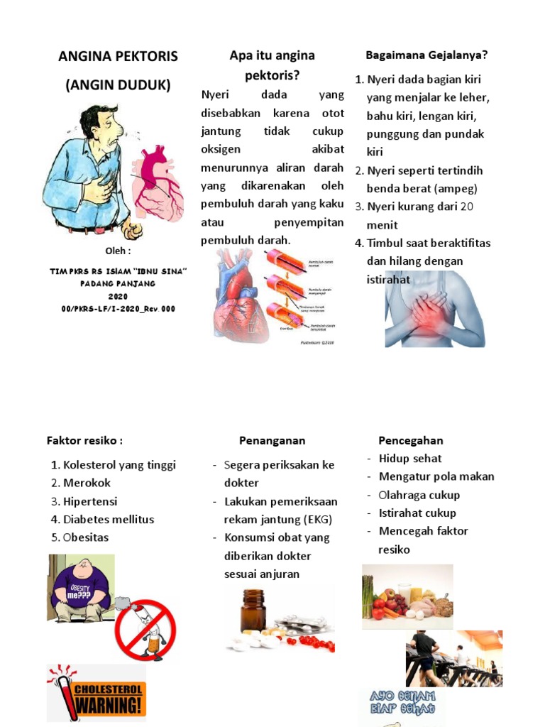 Leaflet Angina Pektoris | PDF