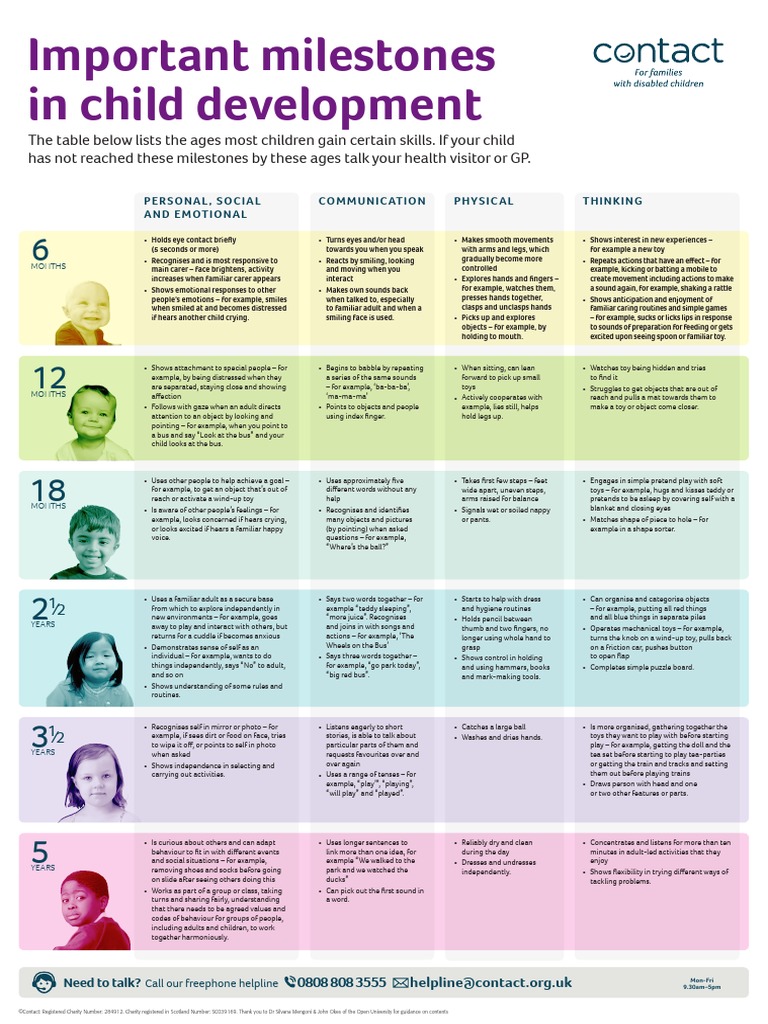 Developmental Delay Poster | PDF | Toys | Psychological Concepts