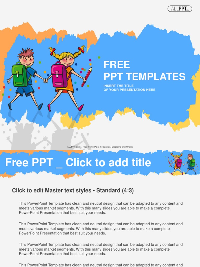 Free PowerPoint Templates for Kids | PDF