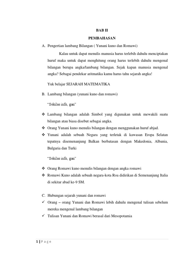 BAB II Pembahasan | PDF