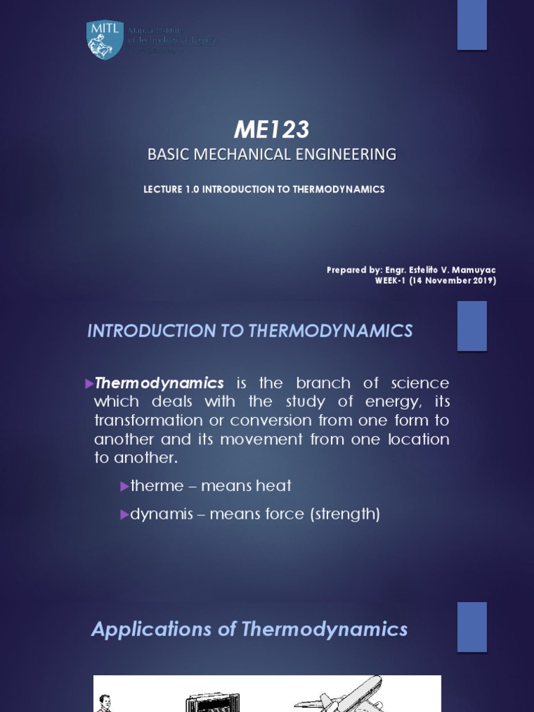 Introduction to Thermodynamics | PDF | Pressure Measurement | Pressure