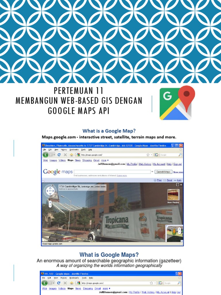 GIS Membangun Web GIS Dengan Google Maps API PDF | Download Free PDF ...