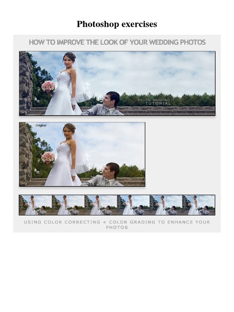 Photoshop - Exercises 1 | PDF | Photo Manipulation | Adobe Photoshop