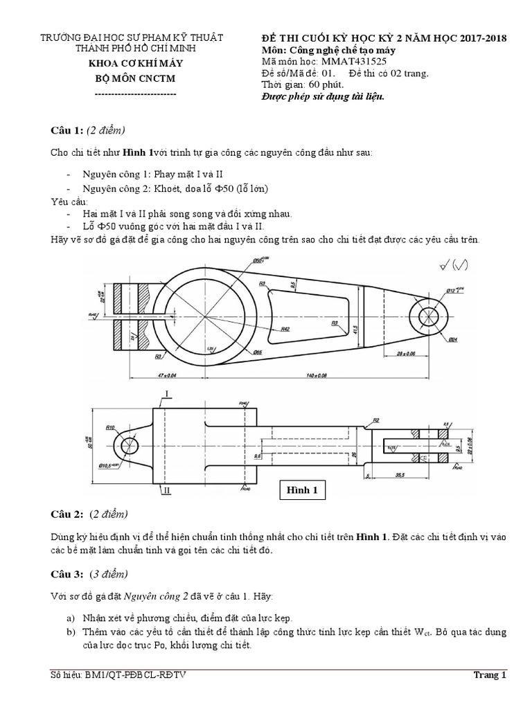 Dap An CNCTM Hk2-1718 | PDF