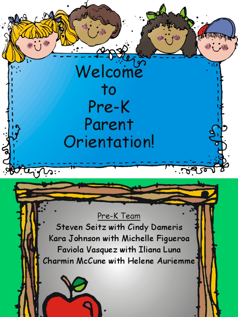 Parent Orientation Powerpoint | PDF