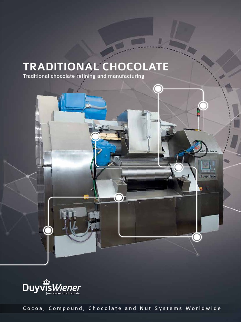 5-Roll Refiner for Traditional Chocolate | PDF | Chocolate | Electric Motor