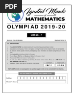 Gauss Contest: Grade 8 | PDF | Mathematics | Elementary Mathematics