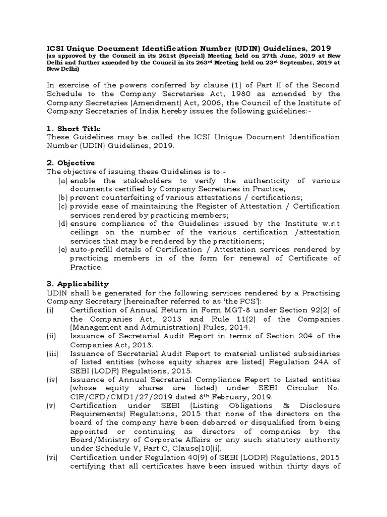 Udin Guidelines | PDF | Auditor's Report | Audit
