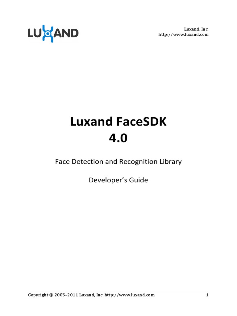 Luxand FaceSDK Documentation | PDF | Integer (Computer Science) | C Sharp (Programming Language)