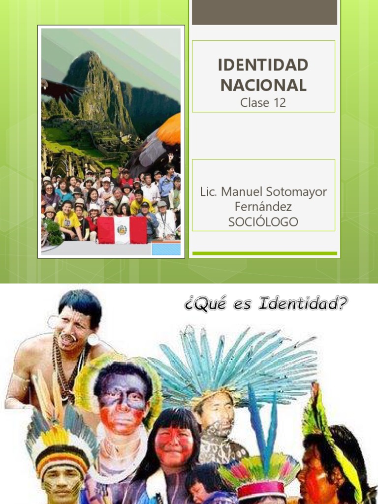 Clase 12 Identidad Nacional | PDF | Perú | Racismo
