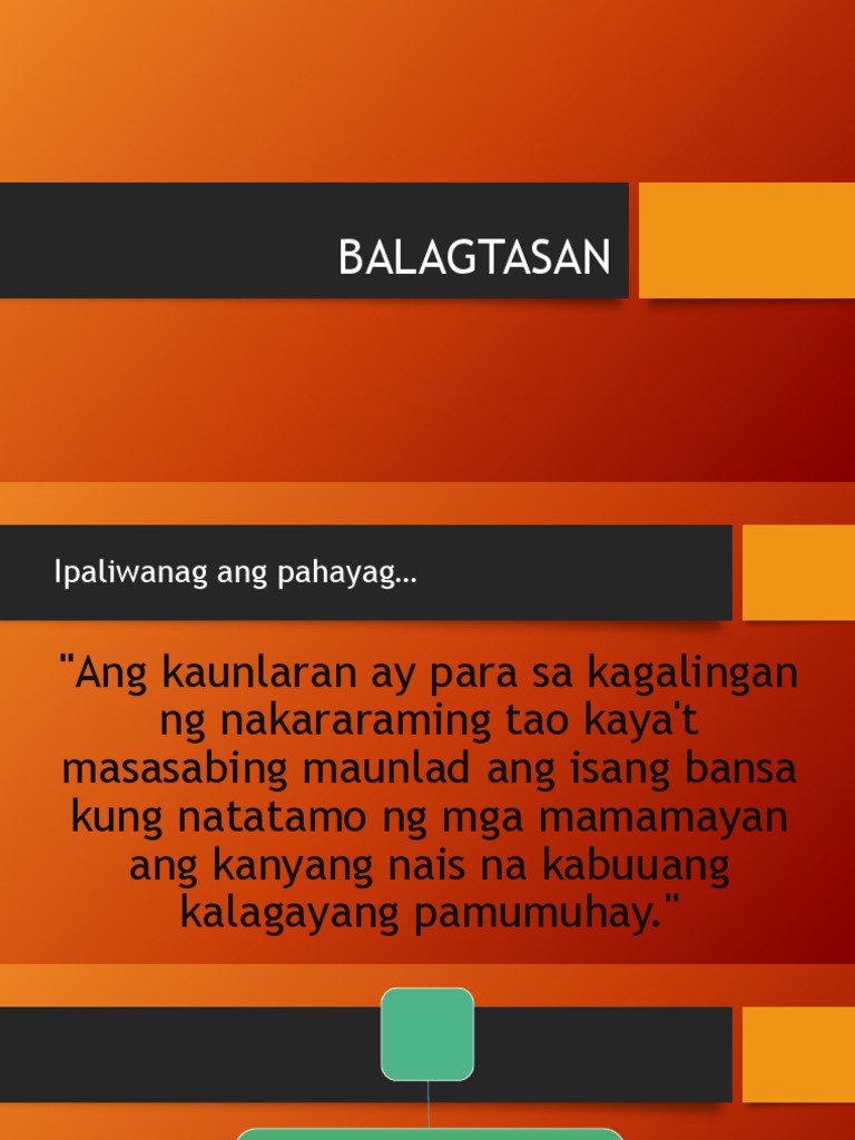 BALAGTASAN | PDF