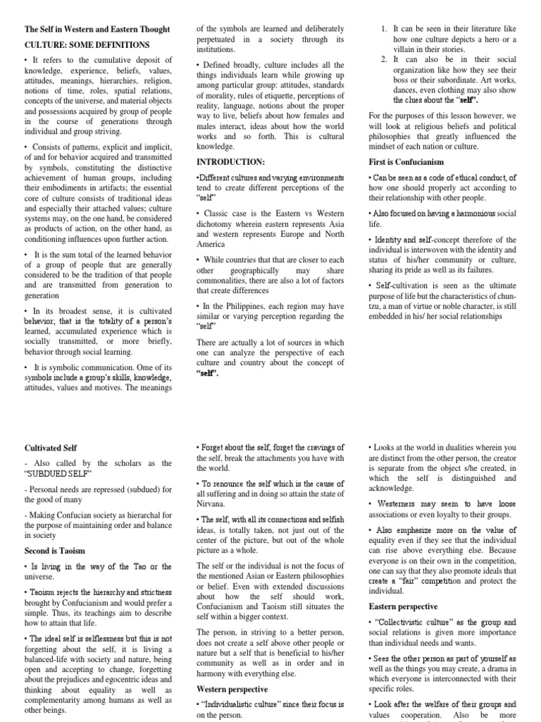 Uts Lecture 4 | PDF | Self | Attitude (Psychology)